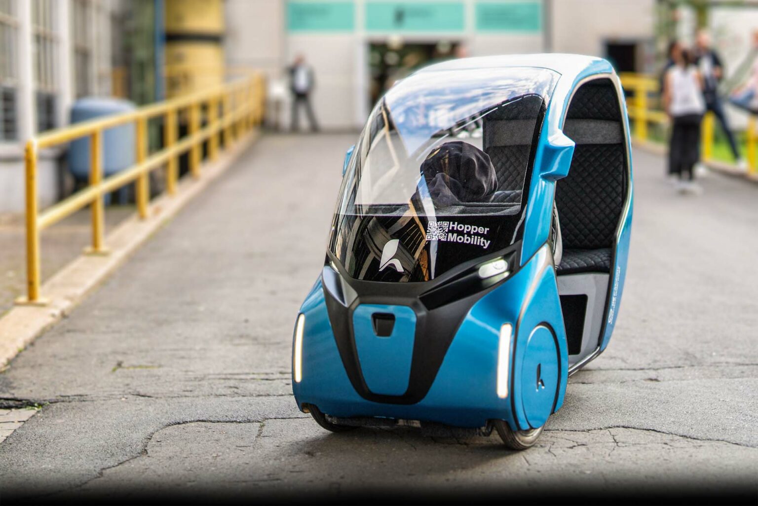 Der Hopper -Das wettergeschützte E-Bike für die Stadt-