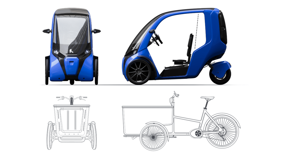 Der Hopper -Das wettergeschützte E-Bike für die Stadt-